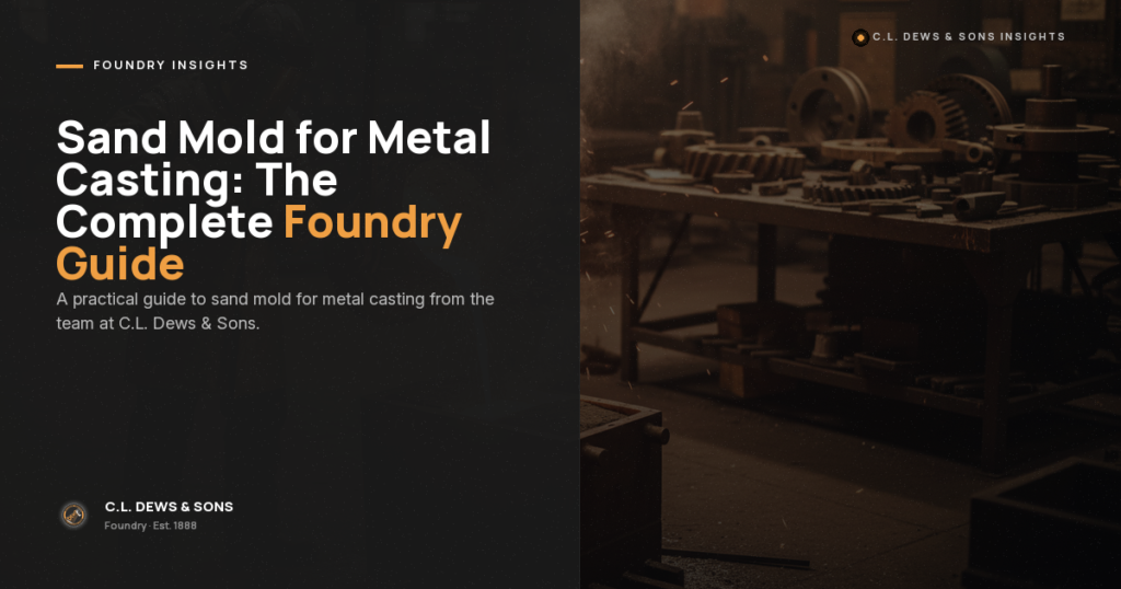Sand Mold for Metal Casting: Proven Step-by-Step Foundry Guide