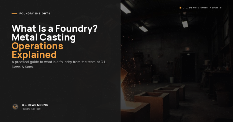 What Is a Foundry? The Complete Expert Guide to Metal Casting Operations